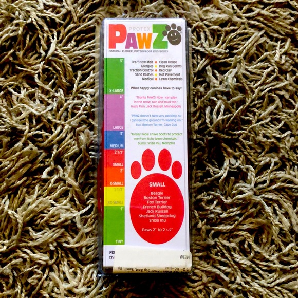 Protex Pawz | Dog | Protect Paws Natural Rubber Waterproof Dog Boots 8 ...